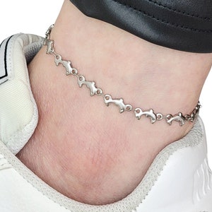 316L Stainless Steel Waterproof Ankle Bracelet Anklet for Women ...