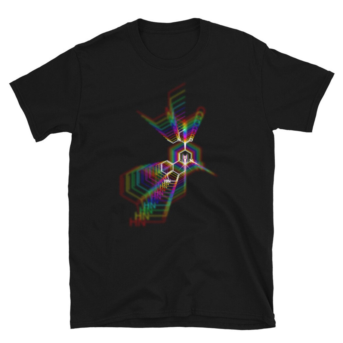 LSD Structure T-shirt - Etsy