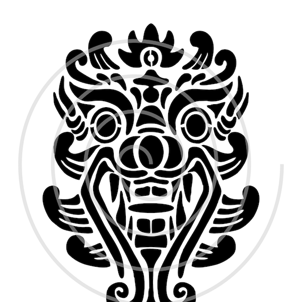 Dragon Airbrush Stencil - Etsy