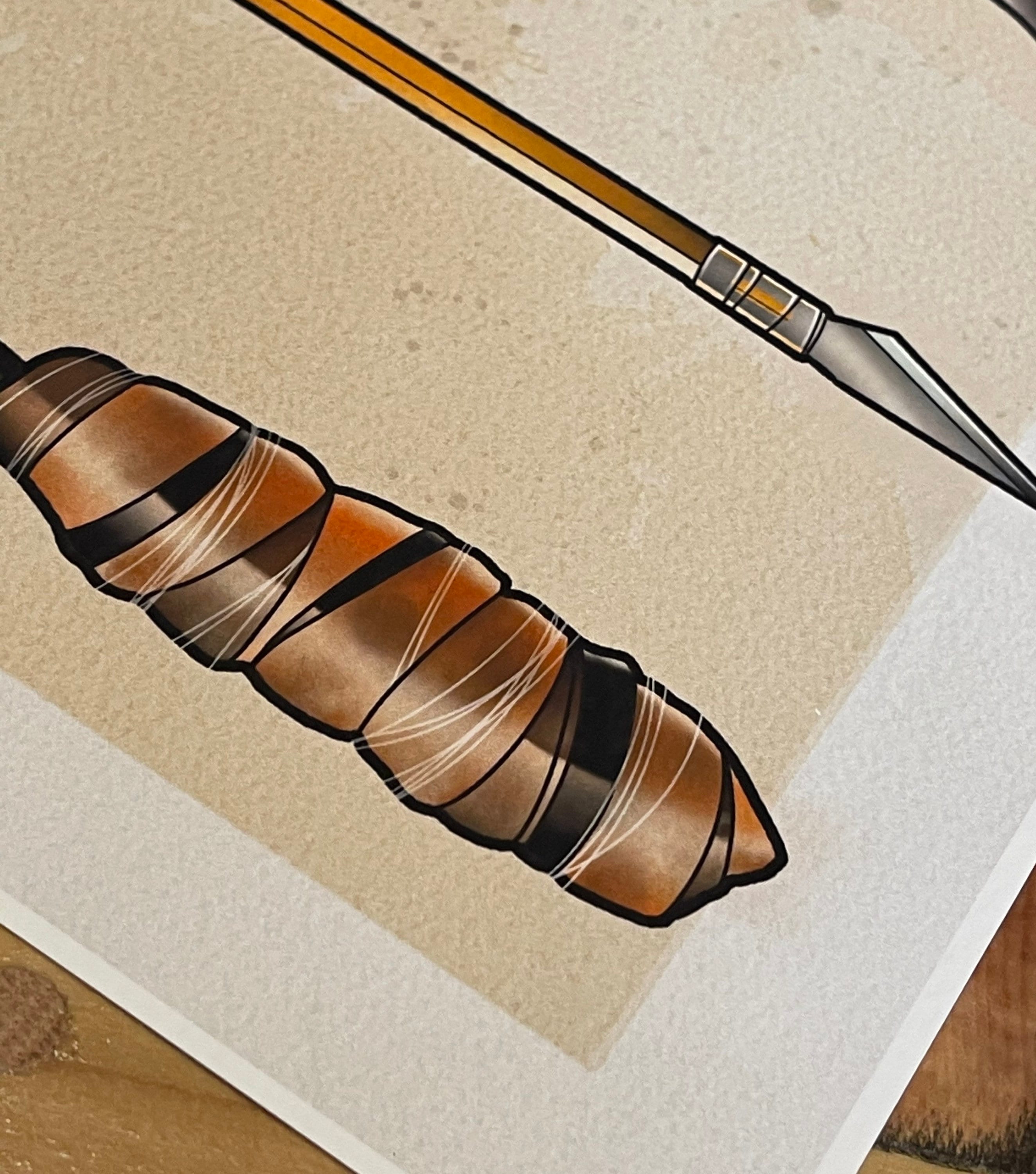 Prison Shank 2 Tattoo Art Print - Etsy UK