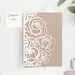 5x7 Roses Rosa Tri-fold Cricut Wedding Invitation Template, Wedding ...