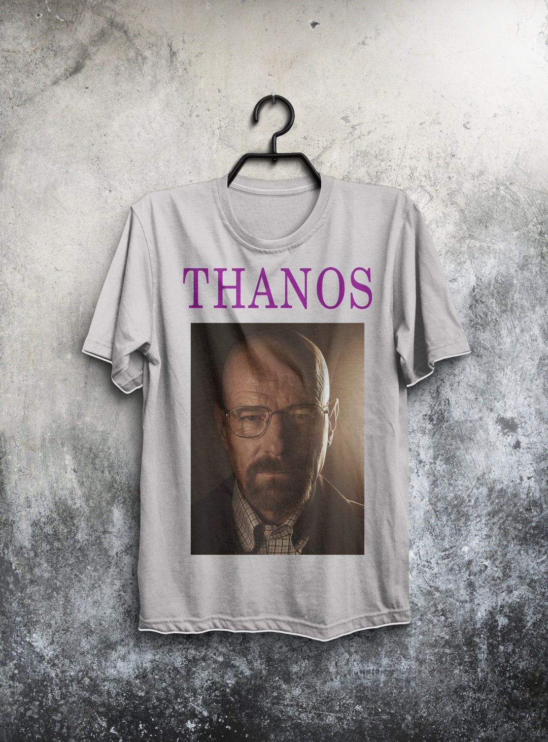 Breaking Bad X Marvel Funny Meme T-shirt!! Walter White as Thanos - Etsy