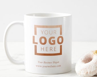 Company Logo Mugs - Etsy