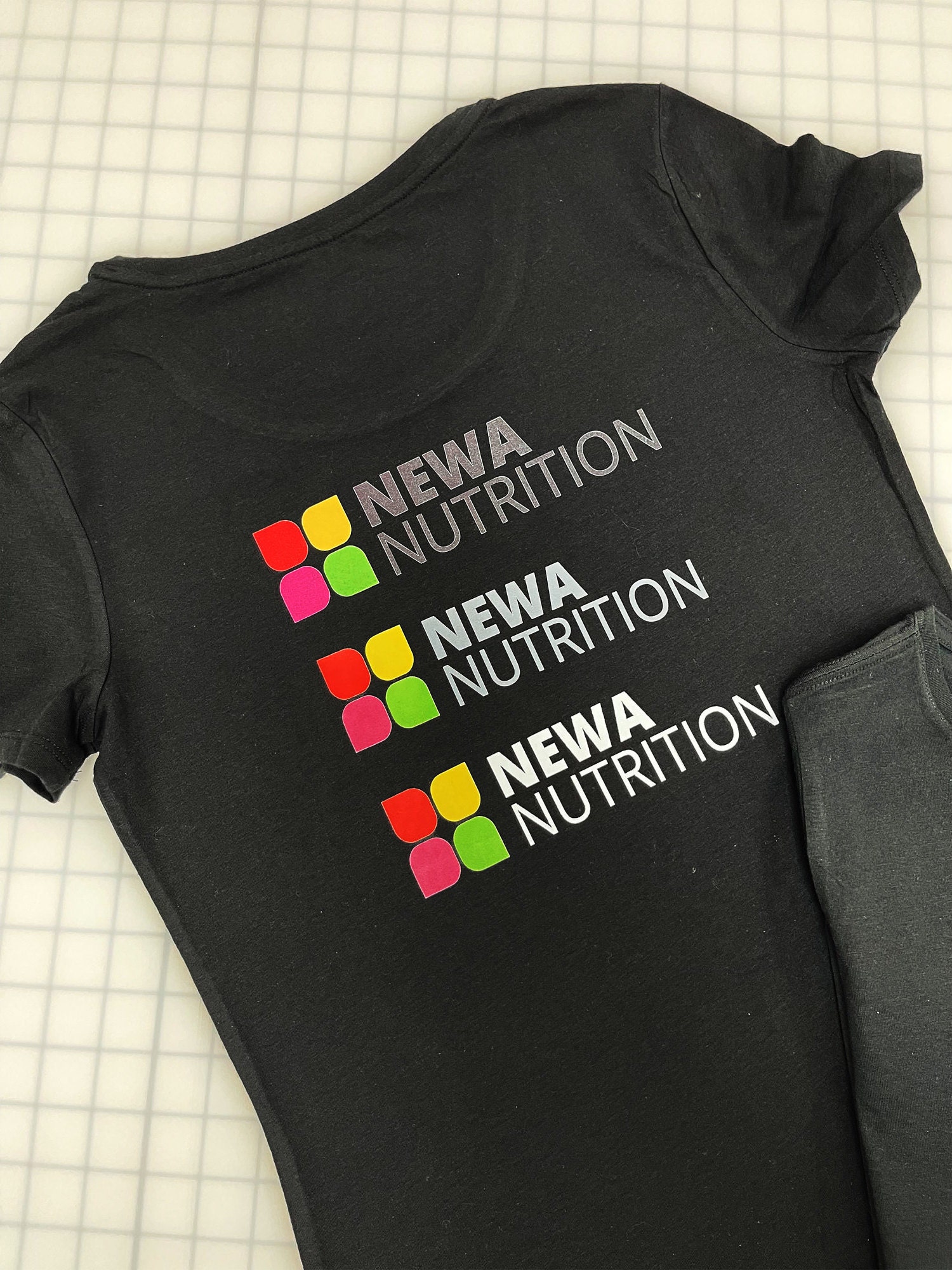 DOUBLE SIDED Logo Shirt, Double Sided Business Custom Shirt, Custom T ...