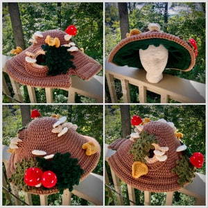 Crochet Toadstool Hat - Etsy