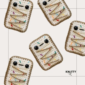 Crochet Toaster Pastry Plush - Etsy