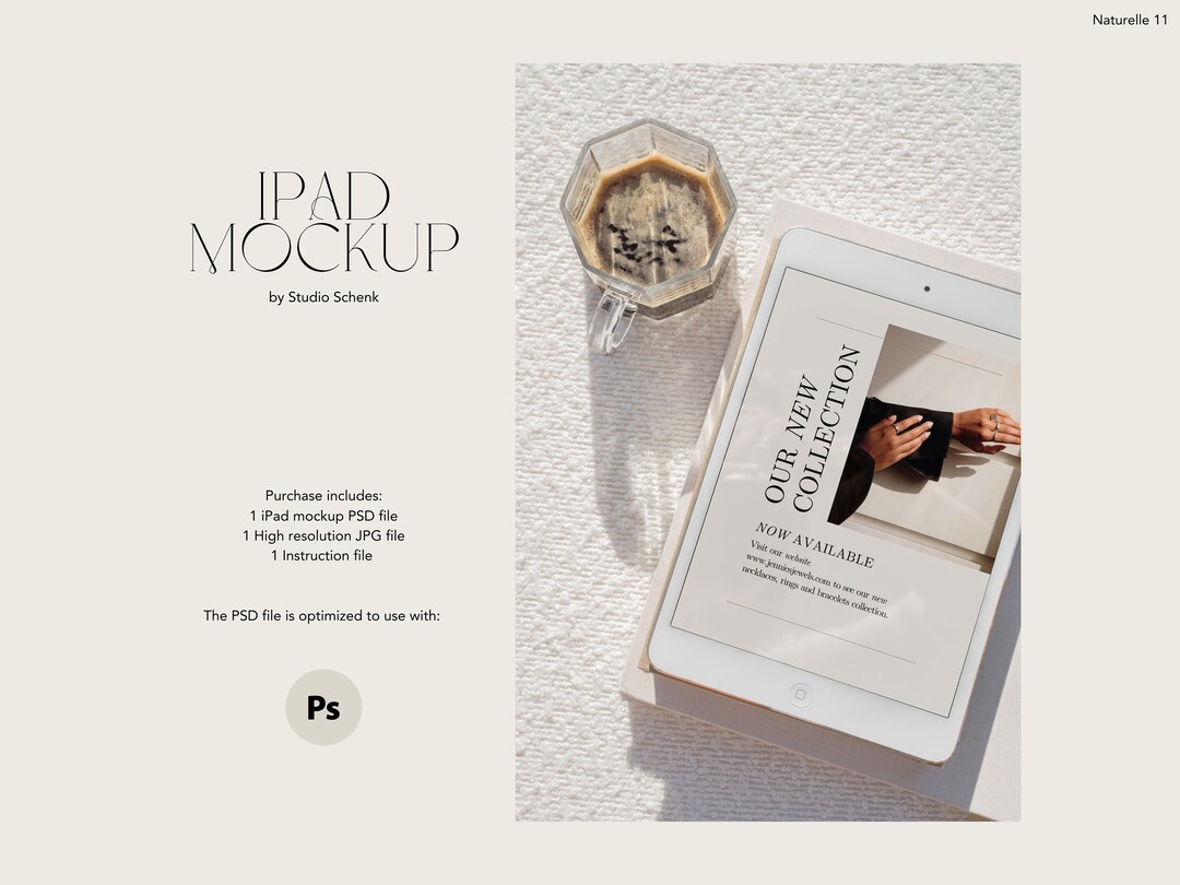 IPad Mockup for Digital Products | Realistic iPad Mockup | Digital ...