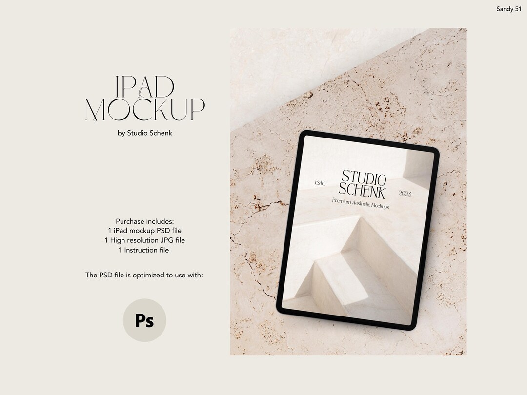 IPad Template | Digital Planner Mockup | Etsy Listing Mockup ...