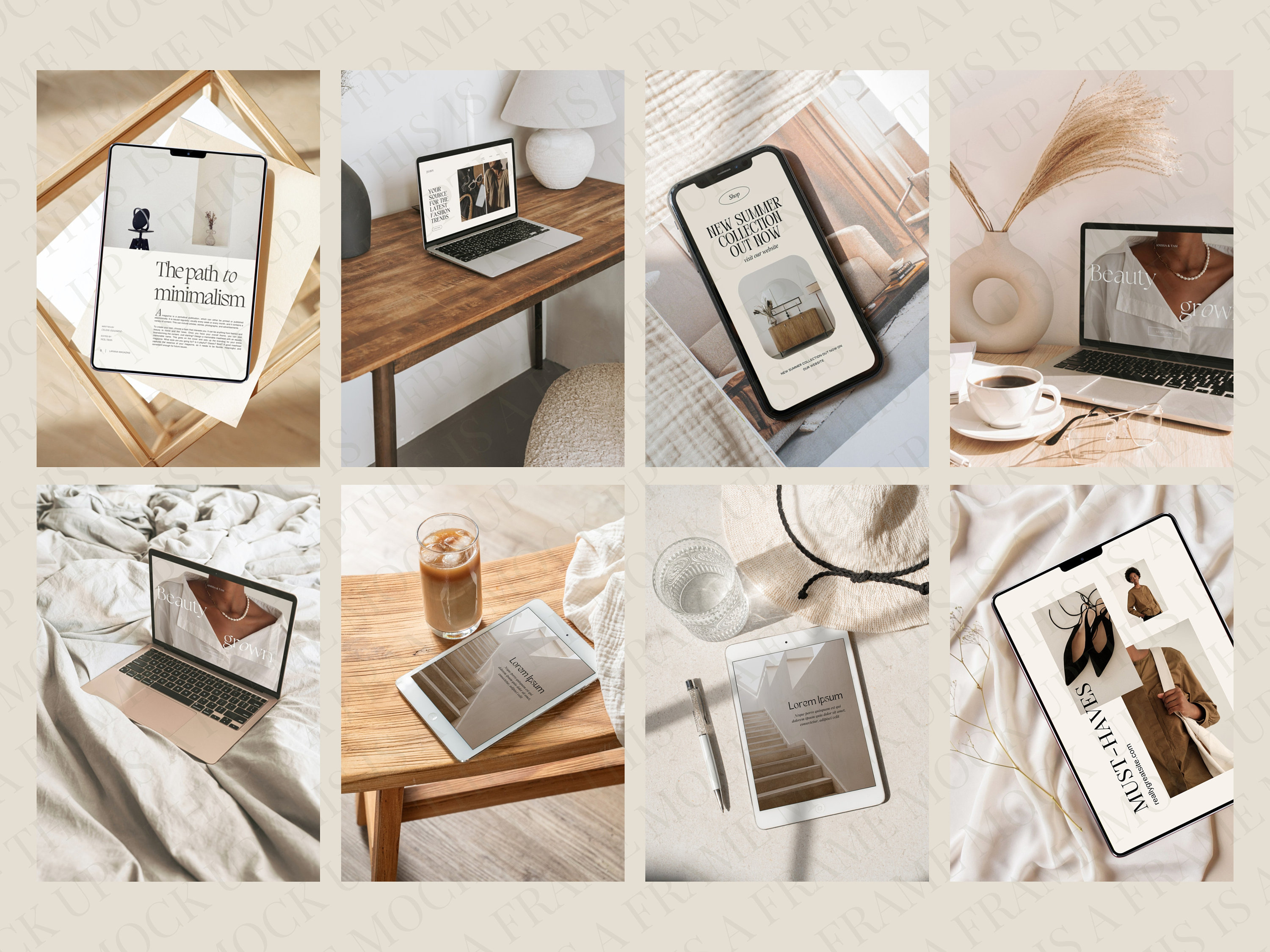 25 Digital Product Mockup Bundle | MacBook Mockup | iPad Mockup ...