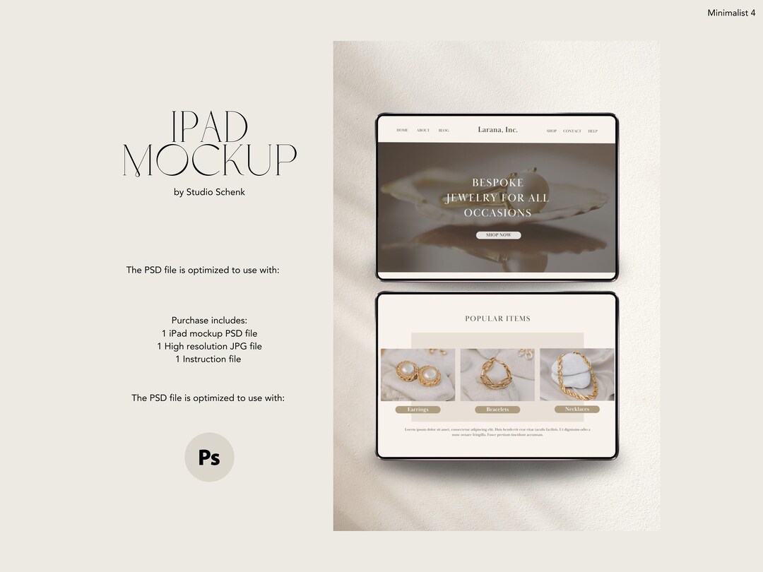 IPad Mockup for Digital Products | Realistic iPad Mockup | Online ...