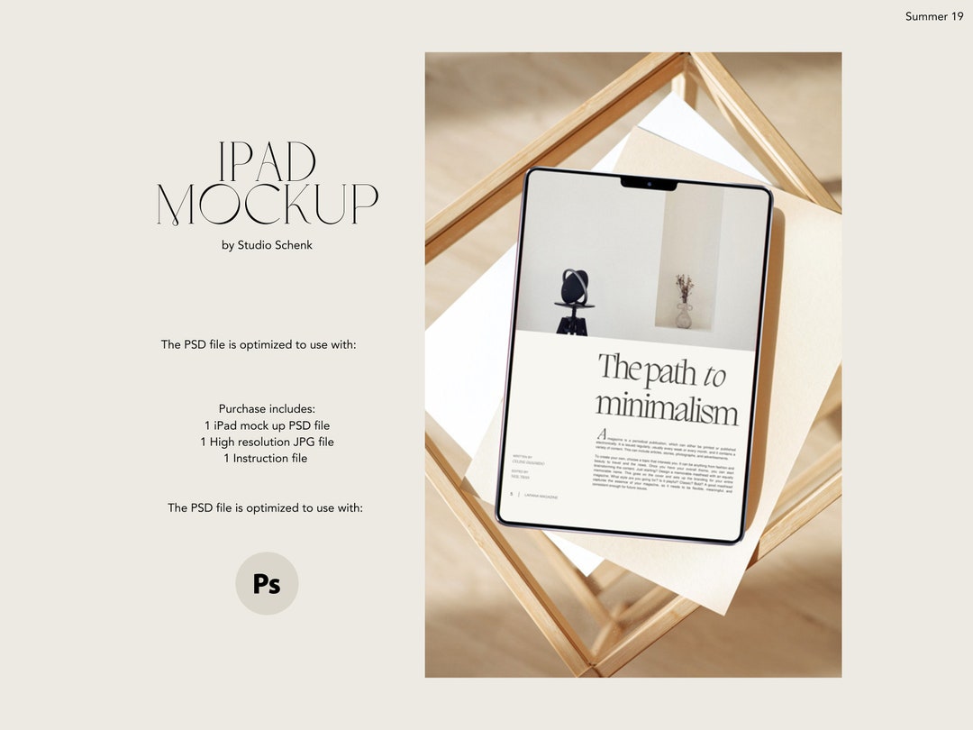 IPad Mockup for Digital Products | Realistic iPad Mockup | Online ...