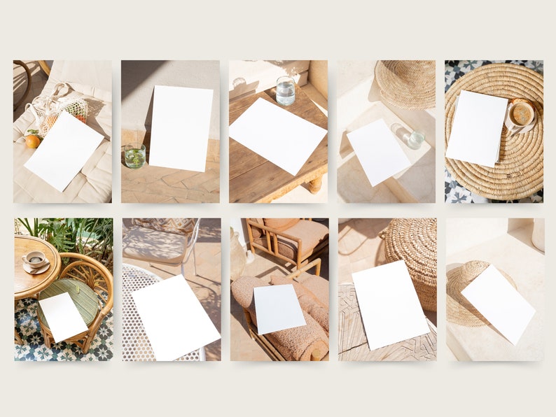 Art Print Mockup Bundle A4 Mockups for Artists and Designers Poster ...