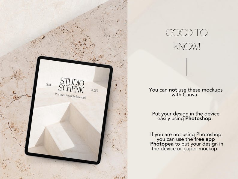 IPad Template | Digital Planner Mockup | Etsy Listing Mockup ...