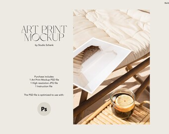 Double Art Print Mockup A4 Poster Mockup for Designers, Artists and ...