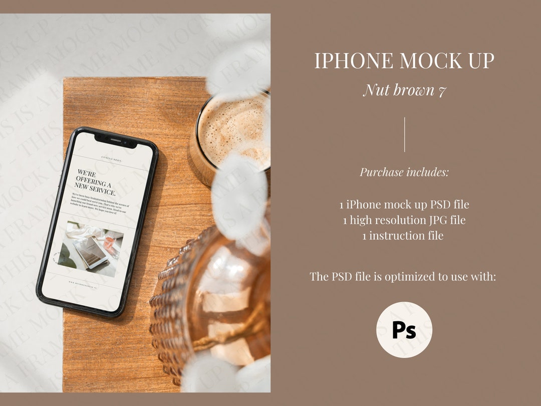 Iphone Mockup Phone Mockup for Designers and Creators - Etsy