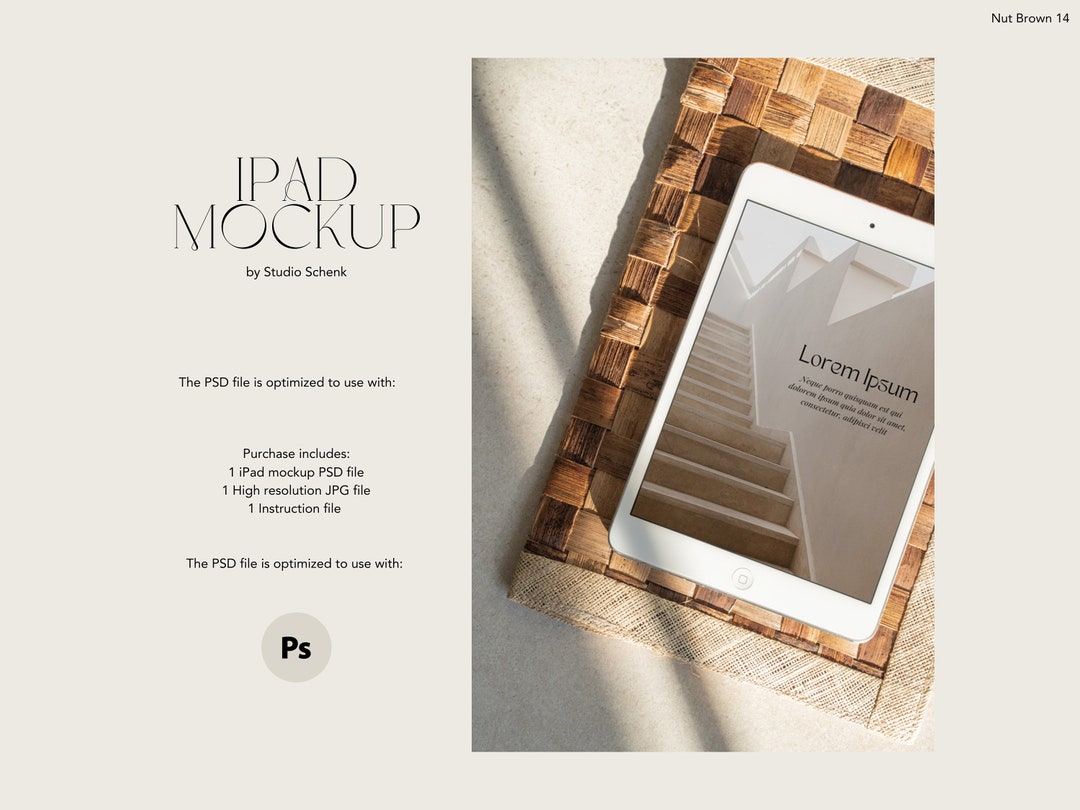 IPad Mockup | Digital Product Mockup for Creators | Aesthetic Mockup ...