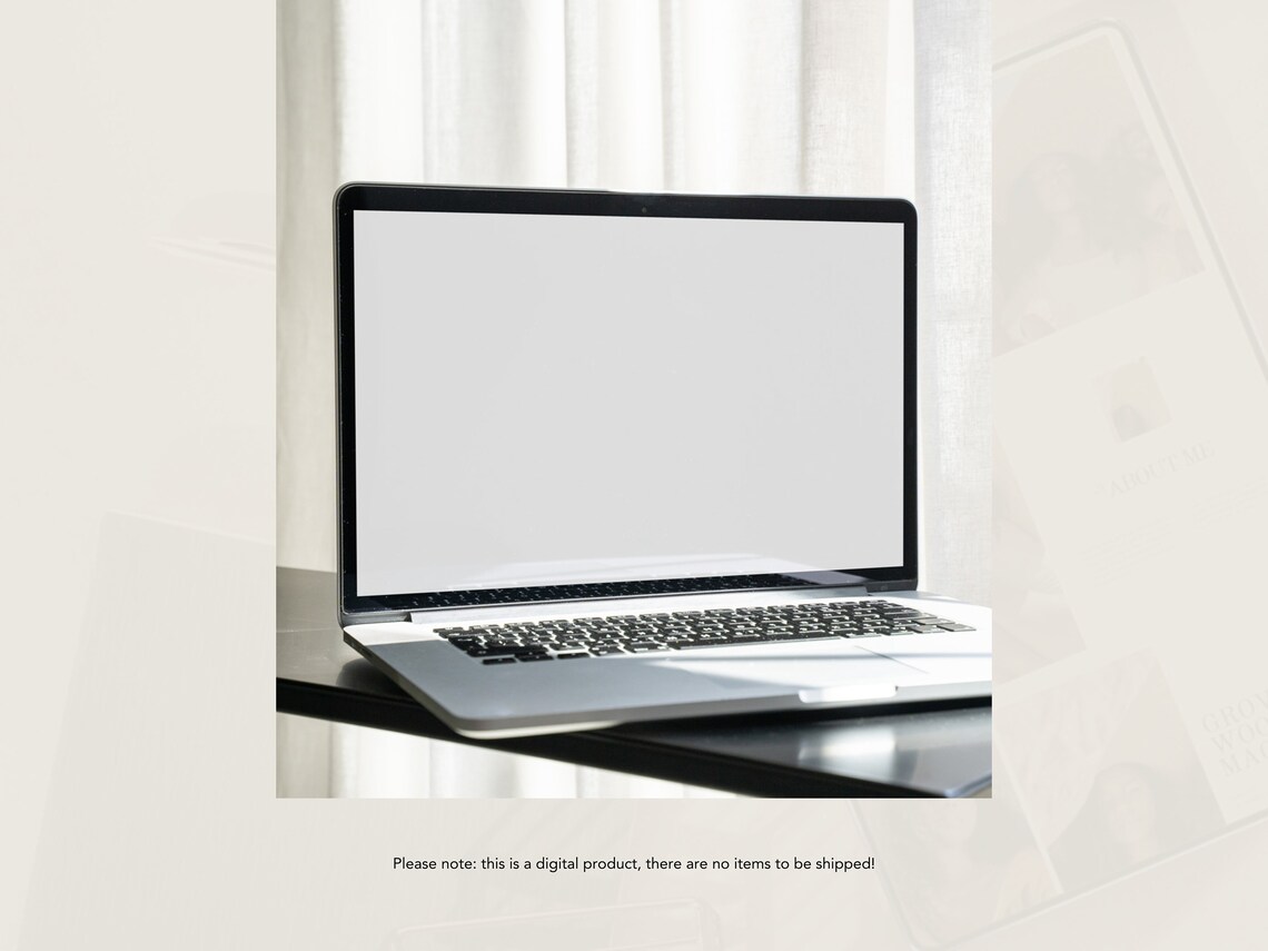 MacBook Mockup Laptop Screen Mockup for Designers and Creators MacBook ...