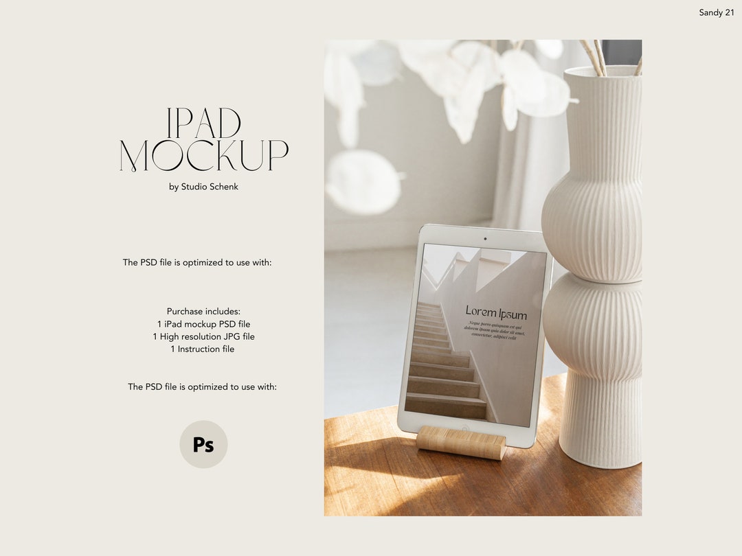 IPad Mockup for Digital Products | Realistic iPad Mockup | Online ...