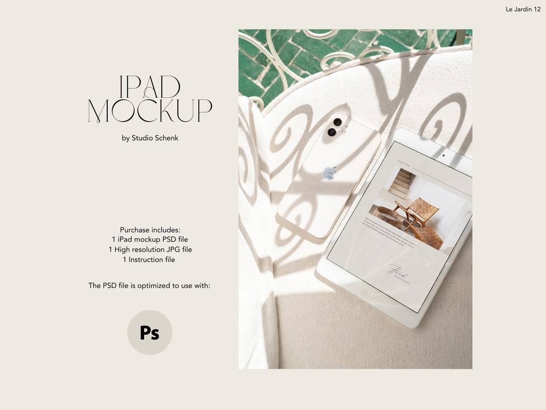 IPad Mockup for Digital Products | Realistic iPad Mockup | Online ...