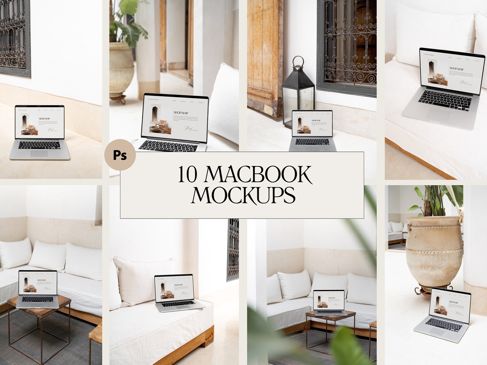 MacBook Mockup Bundle | MacBook Template for Creators | Device Mockup ...