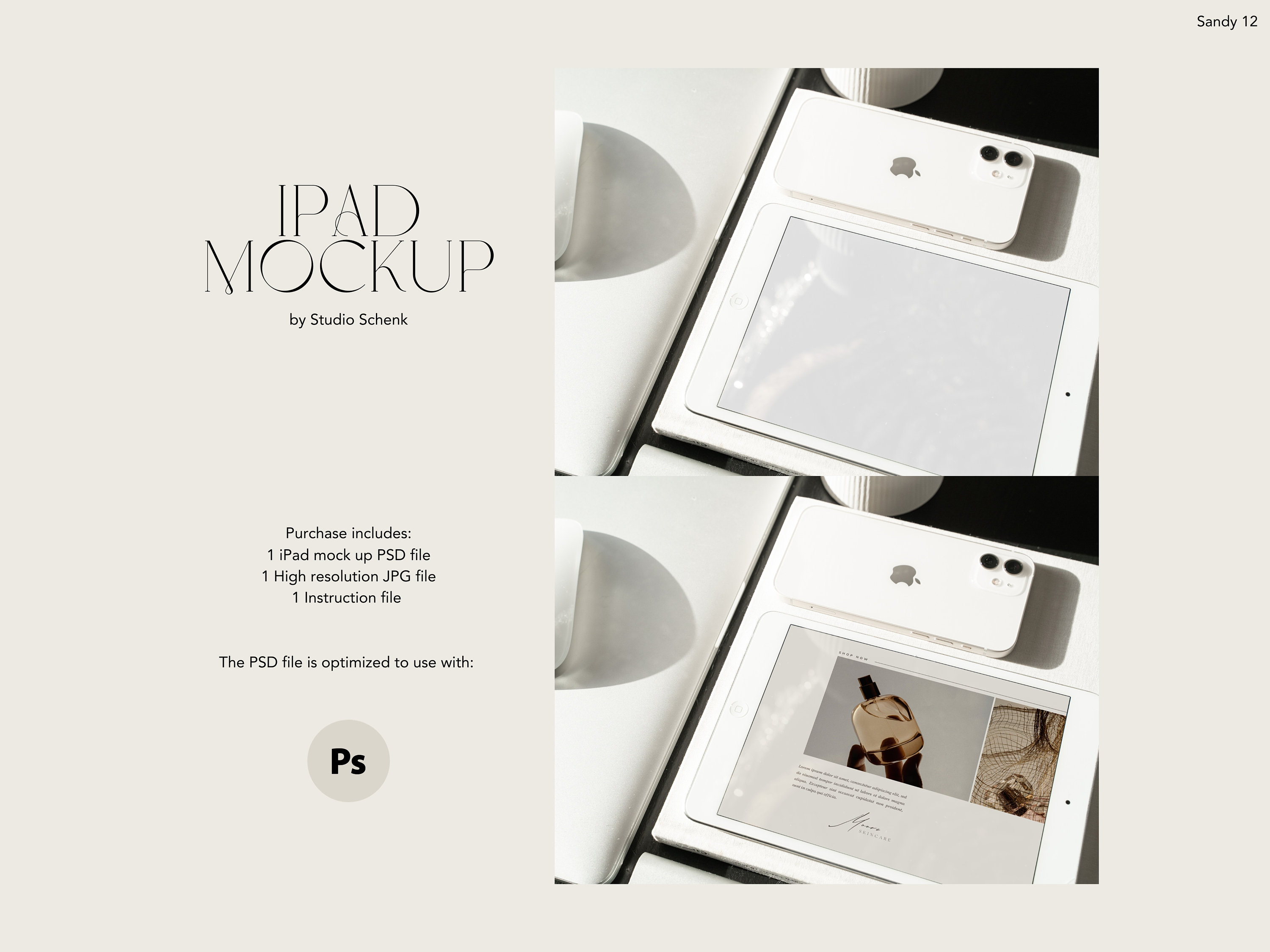 Digital Product Mockup iPad Mockup for Designers and Creators Etsy ...