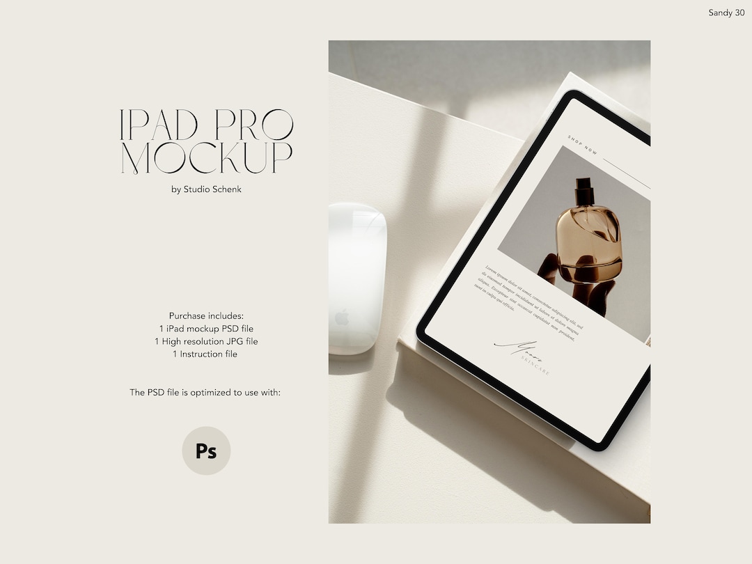 IPad Mockup for Digital Products | Realistic iPad Mockup | Online ...