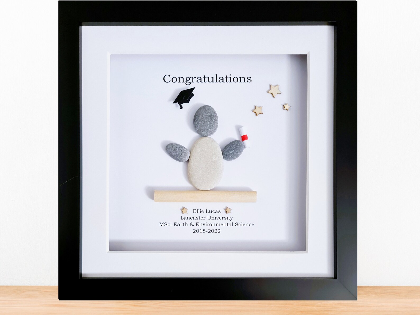 Graduation Gift Pebble Art Personalised Graduation Gift - Etsy