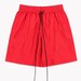 Mens Crinkle Nylon Shorts Red Adjustable Drawstring/ Side Pockets - Etsy