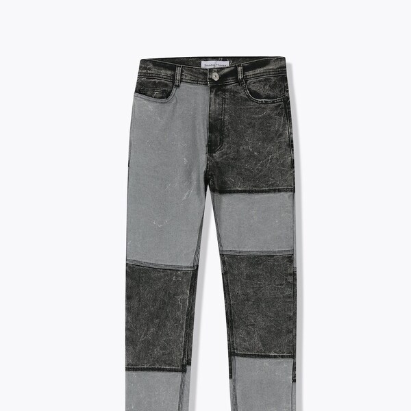 Patchwork Jeans - Etsy