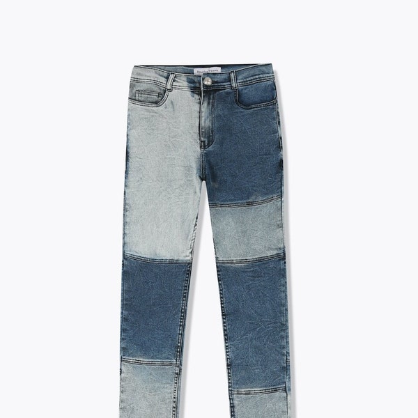 Patchwork Jeans - Etsy
