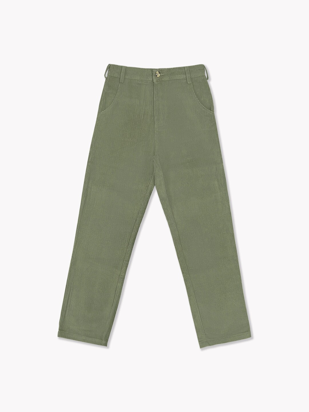 Mens Wide Leg Corduroy Pants Olive Green - Etsy
