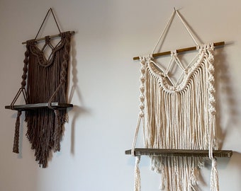 Dark Wood Shelf - Etsy