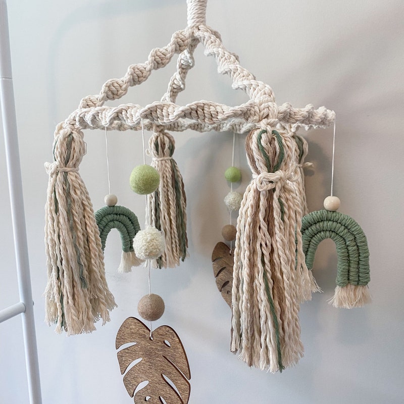Macrame Baby Mobile - Etsy