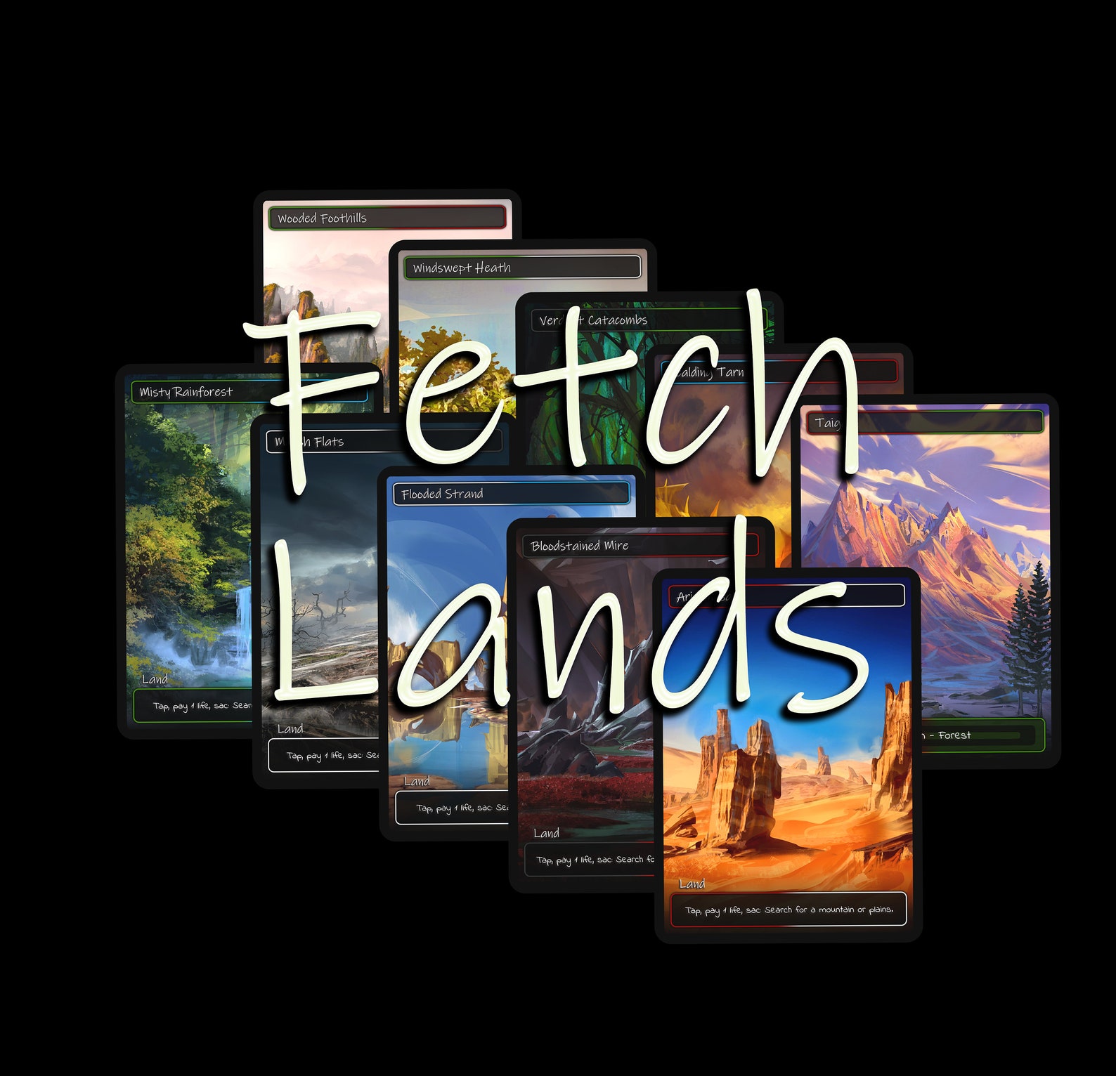 Fetch lands | Etsy