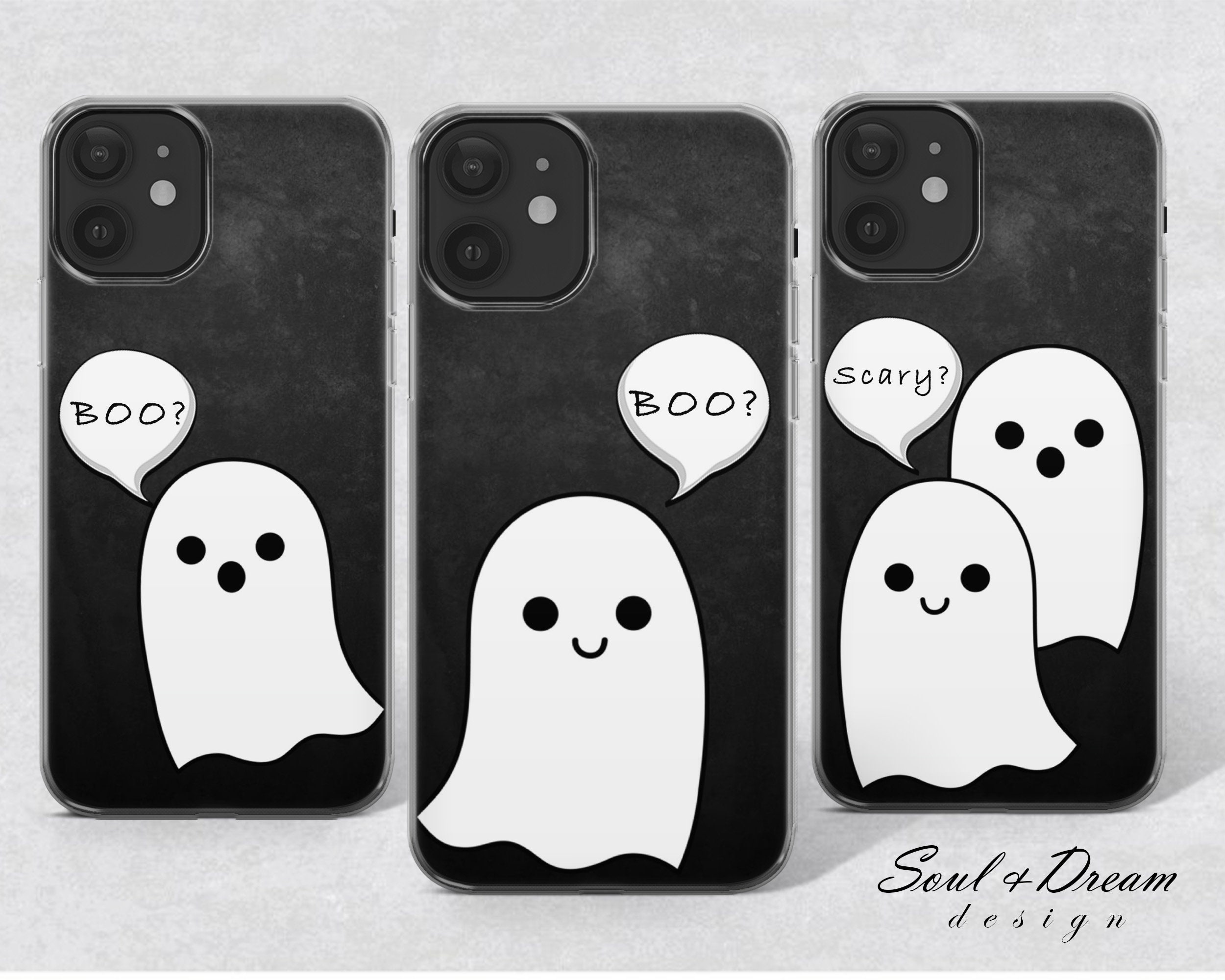Halloween Ghost Phone Case Cute iPhone Case for iPhone 15 Plus - Etsy.de