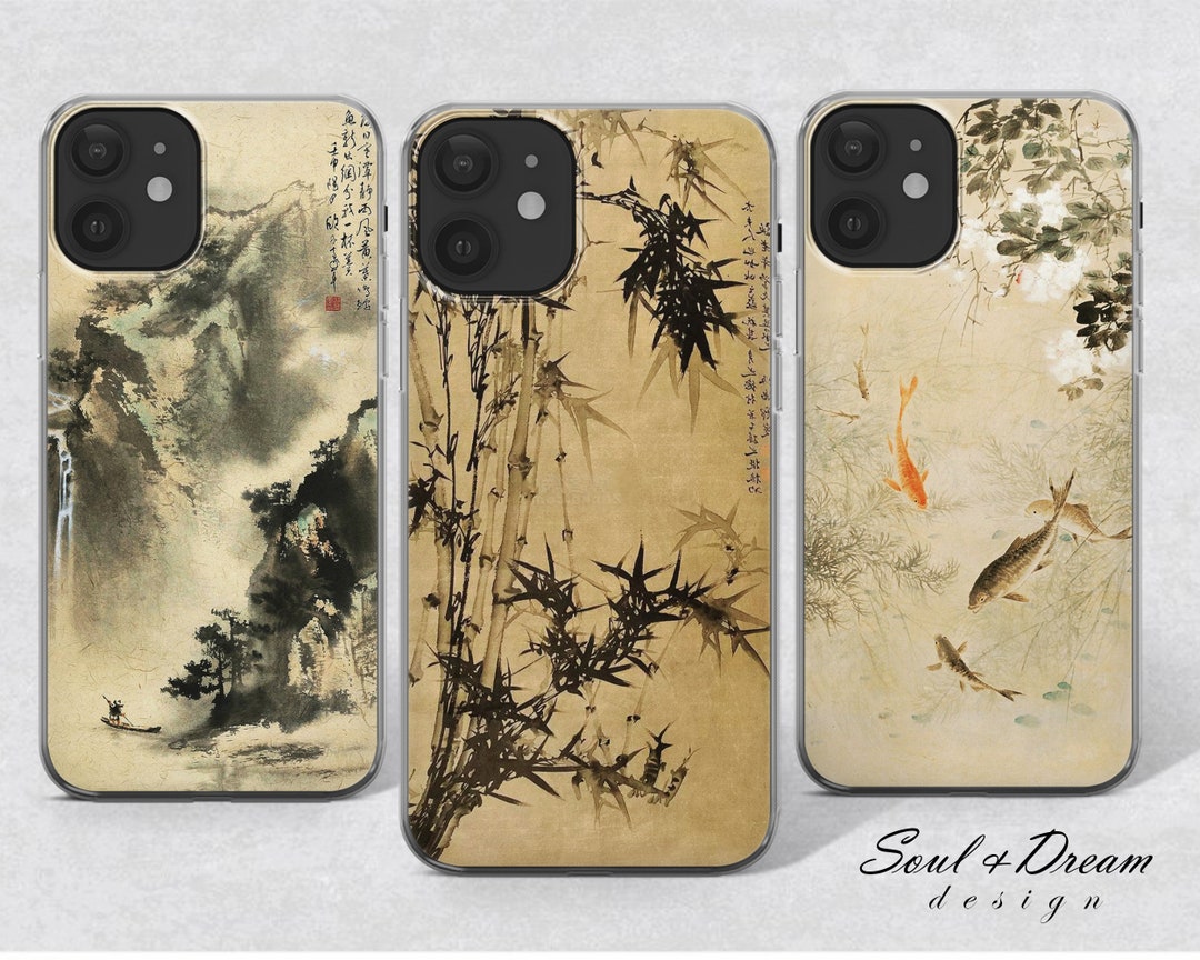 Japan Samurai Aesthetic Japanese Phone Case for iPhone Pro Phone Case ...