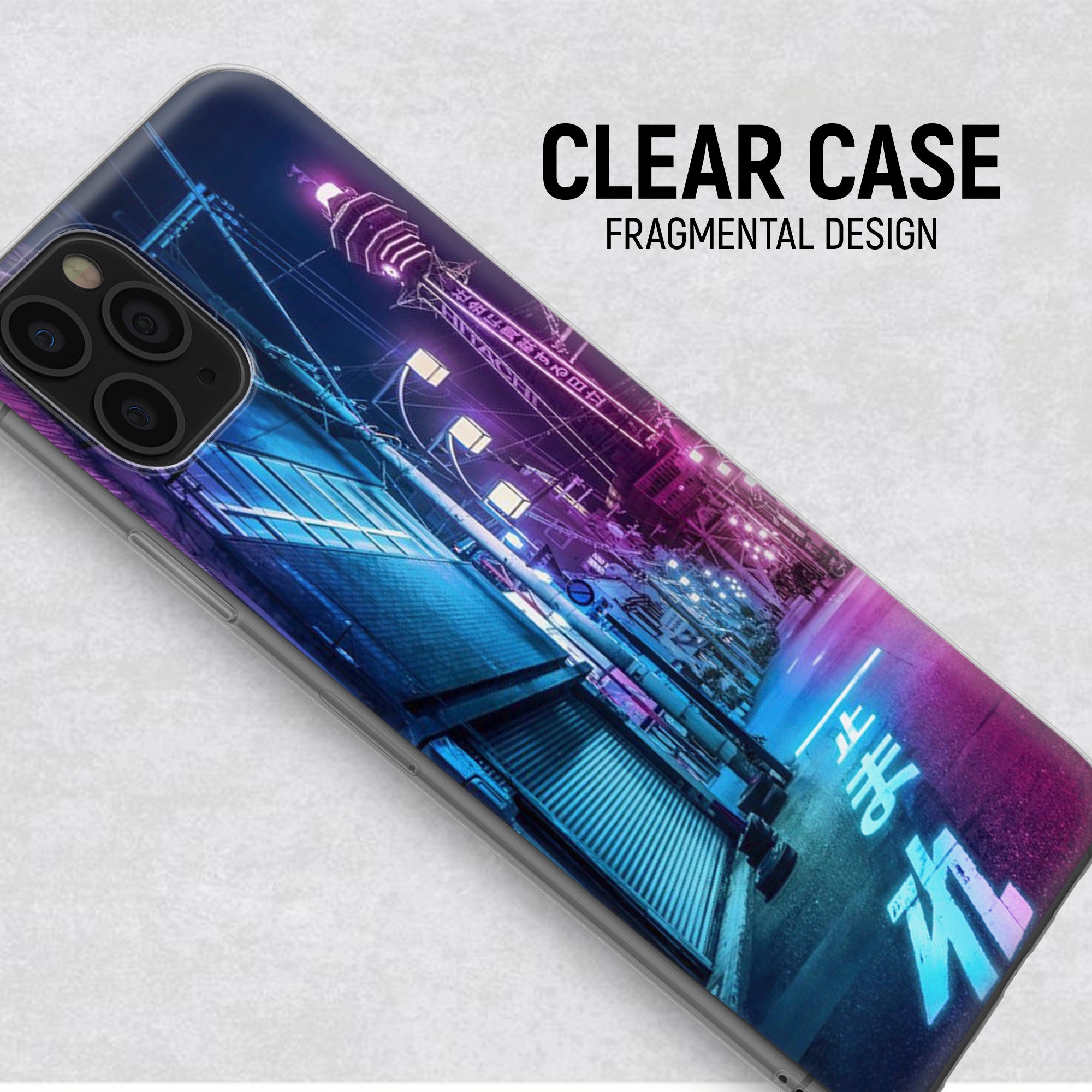 Cyberpunk Phone Case City iPhone Case for iPhone 15 Plus 14 Pro 13 12 ...