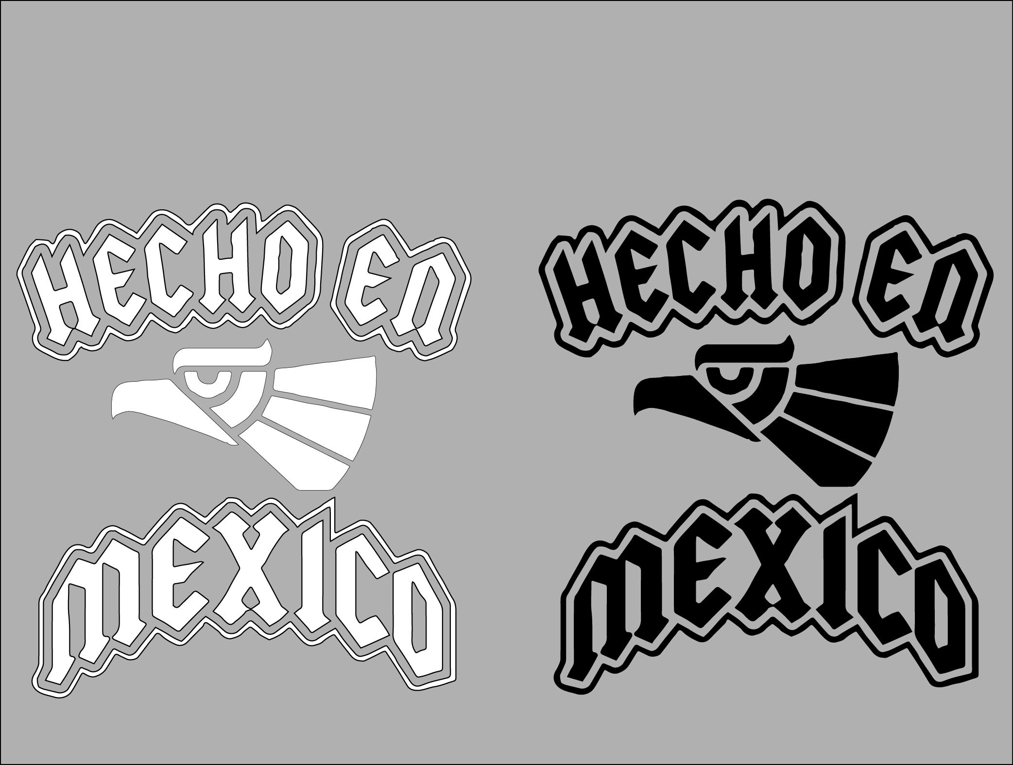 Hecho En Mexico SVG, Made in Mexico Svg, Eagle of Mexico Svg, Mexico ...