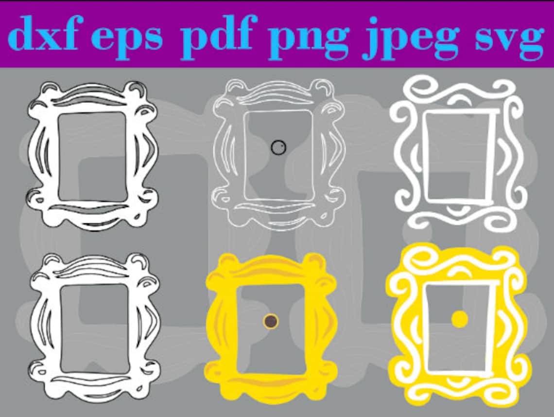 Frame Svg,peep Hole Frame Svg, Frame Svg, SVG, Frame Cricut,frame Set ...