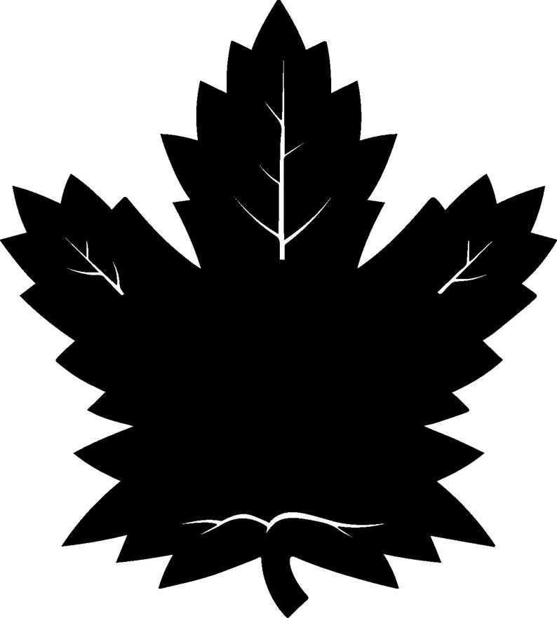 Maple LEAF Svg Leaf Svg Fall Leaf Svg Leaves Cut File - Etsy Canada