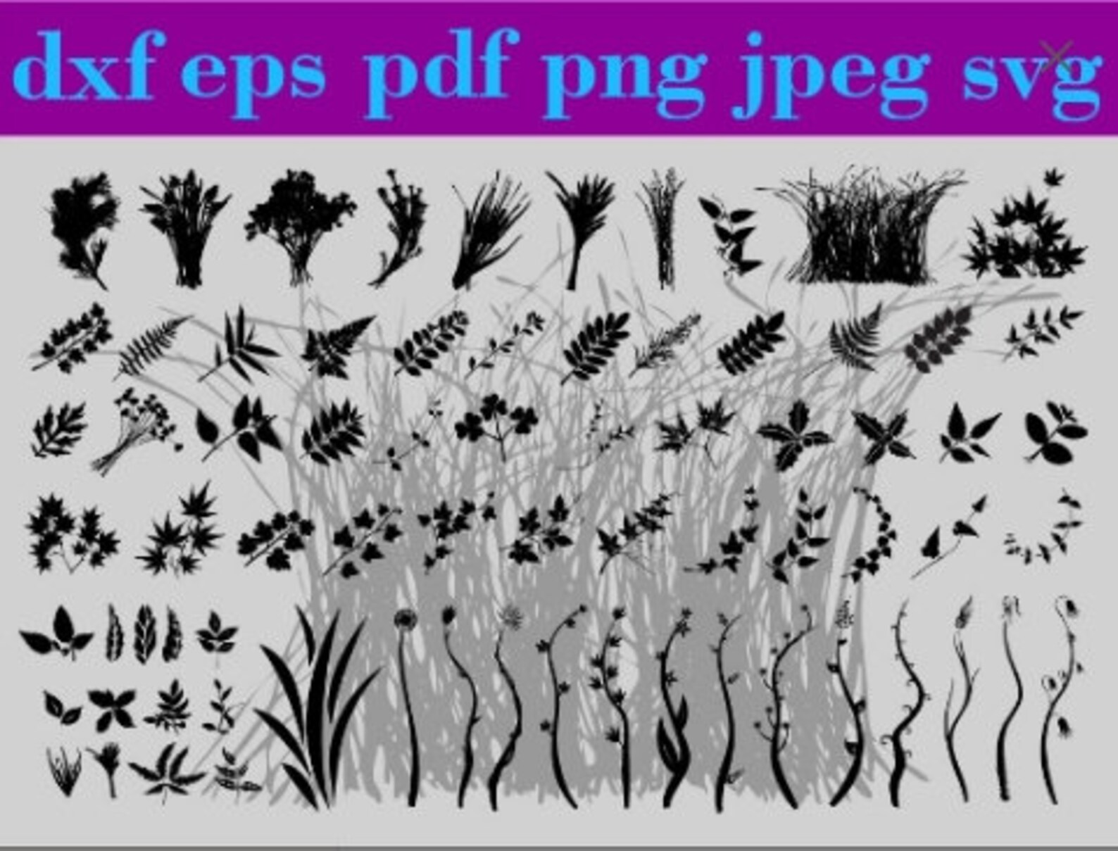 BUSH Svg, Leaf Bush Svg, Fall Leaf Svg, Leaves Bush Cut File, Leaves ...