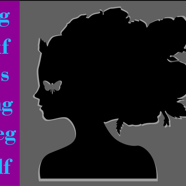 Black Diva Face - Etsy