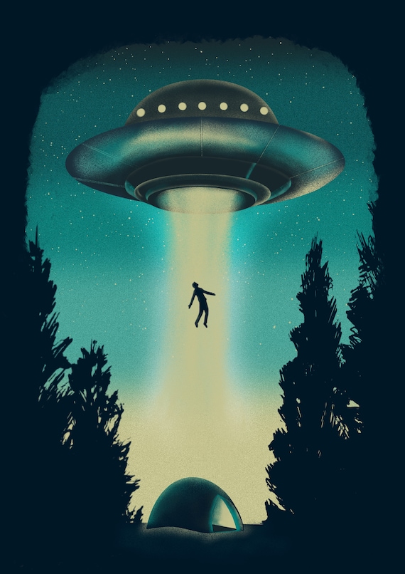 Alien Abduction Flying