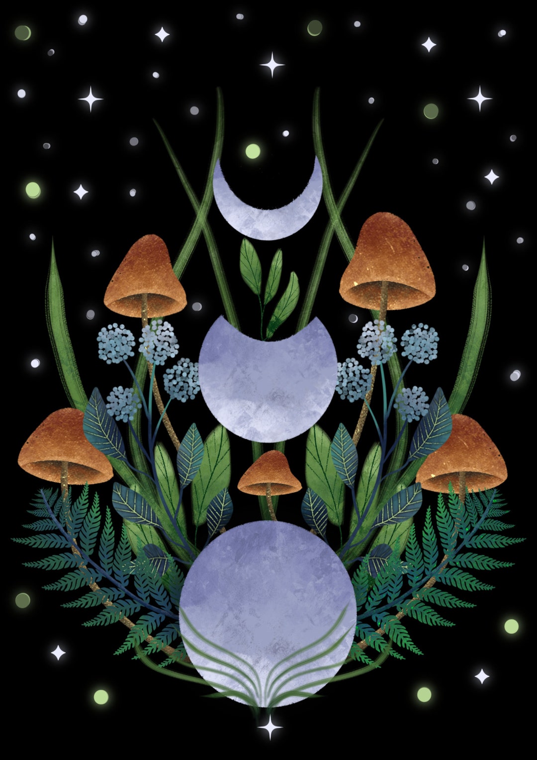 Moon Phase Print, Download, Print Your Own, Art for the Home ...