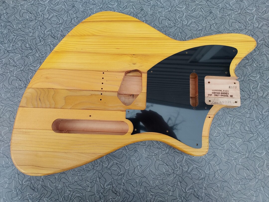 Guitar Body Meteora/telecaster Hybrid Style Nitro Finish Reclaimed ...
