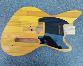Guitar Body Mosrite/telecaster Hybrid Style Nitro Finish Reclaimed ...