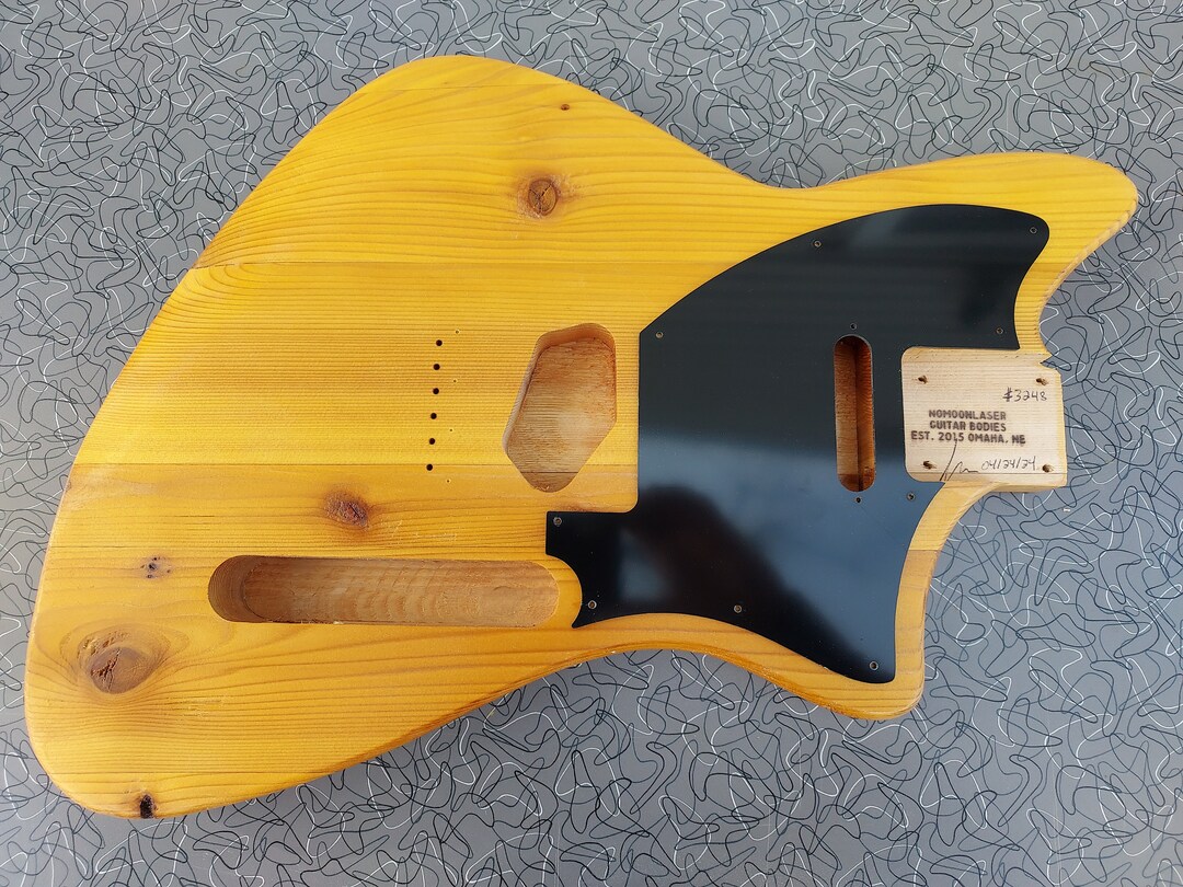 Guitar Body Meteora/telecaster Hybrid Style Nitro Finish Reclaimed ...