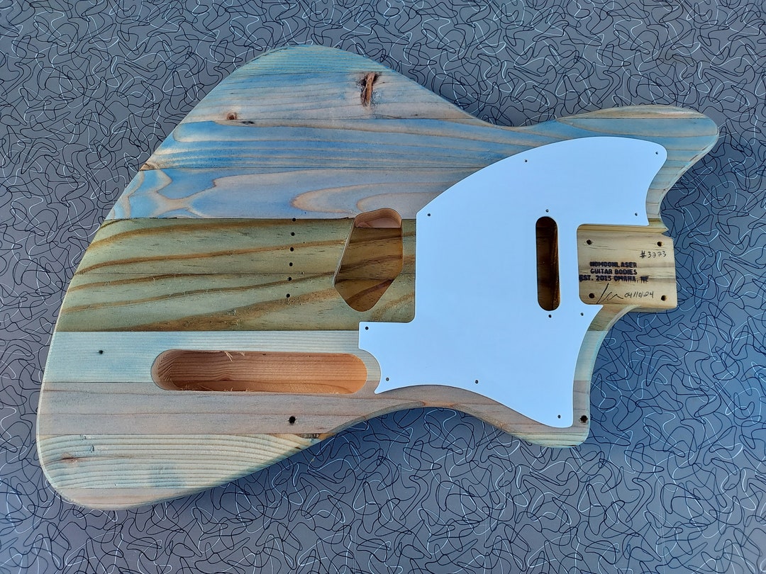 Guitar Body Meteora/telecaster Hybrid Style Nitro Finish Reclaimed ...
