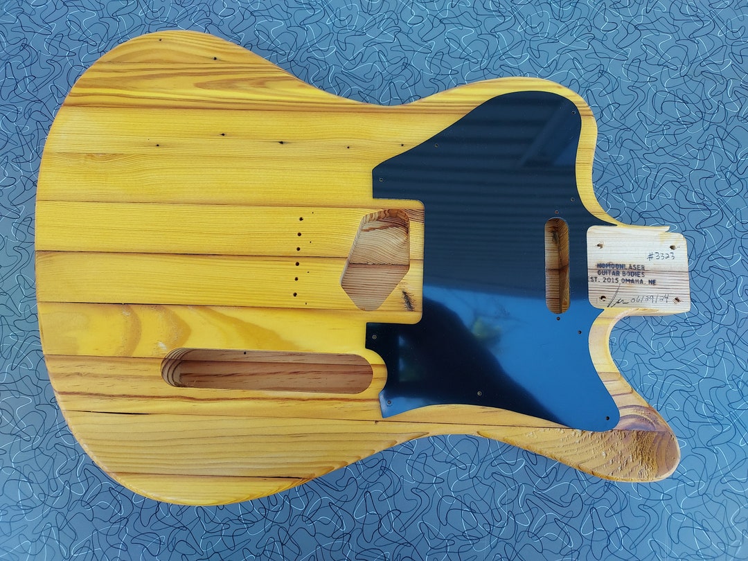 Guitar Body Super-sonic/telecaster Hybrid Style Nitro Finish Reclaimed ...