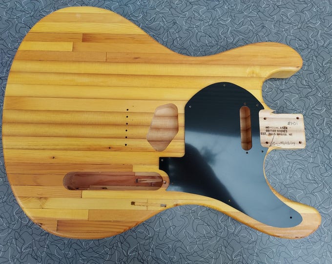 Guitar Body Mosrite/telecaster Hybrid Style Nitro Finish Reclaimed ...